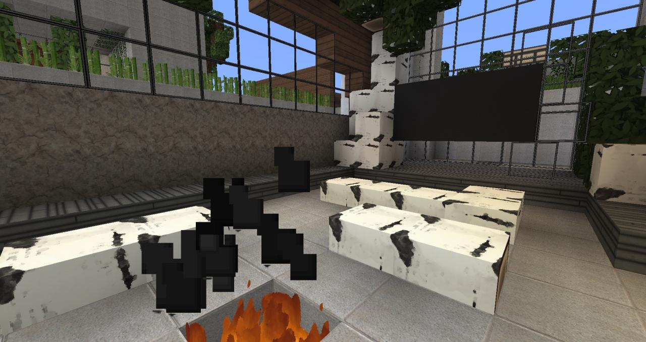 Modern Organic house Minecraft Map