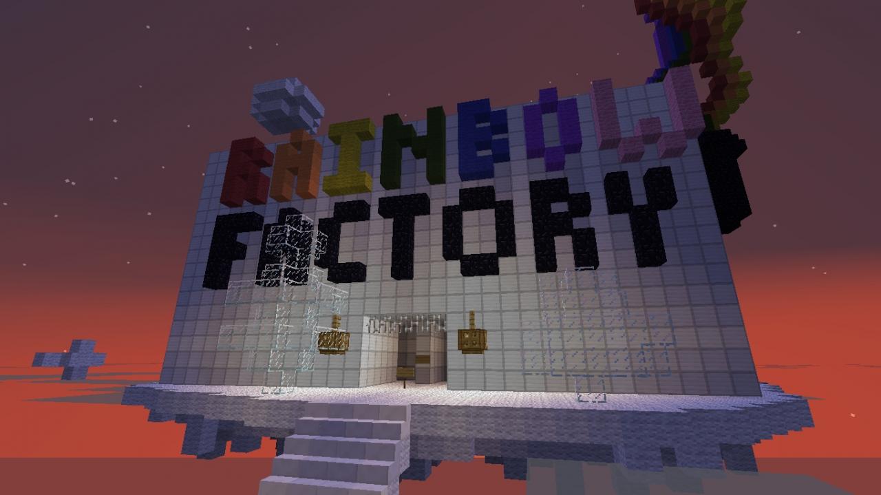 Rainbow Factory Minecraft Map