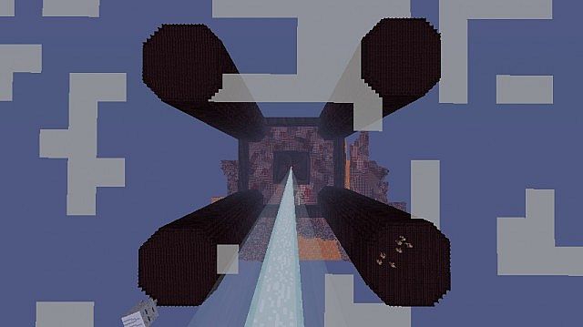 Hell Castle and Volcano tower Minecraft Map