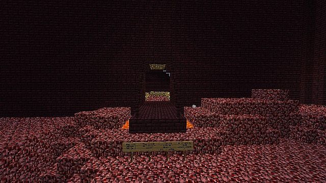 Hell Castle and Volcano tower Minecraft Map