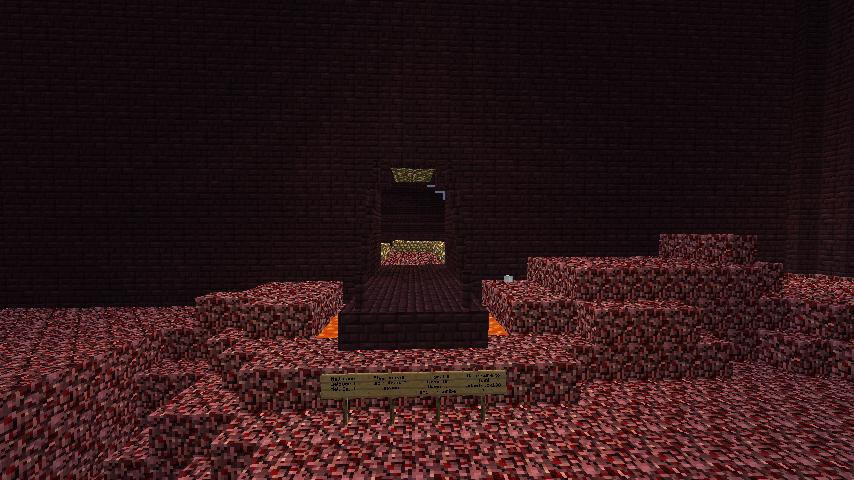 Hell Castle and Volcano tower Minecraft Map