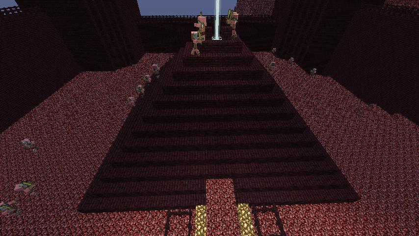 Hell Castle and Volcano tower Minecraft Map