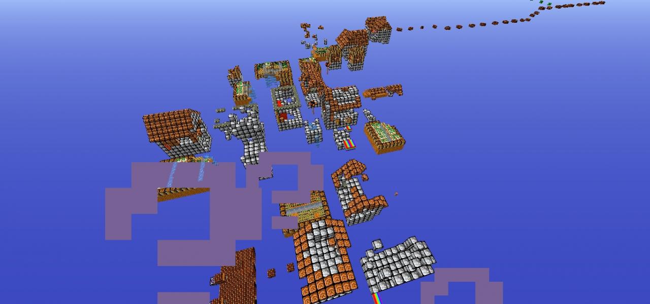 mario race Minecraft Map