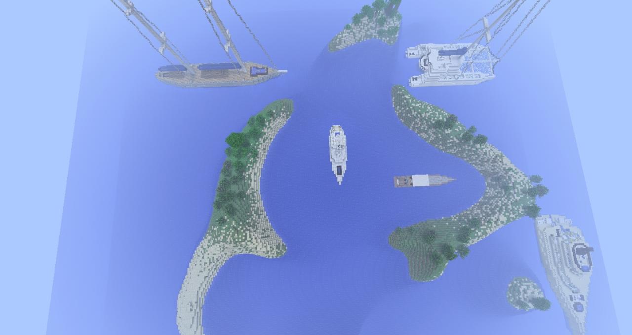 Oceanic oasis Minecraft Map