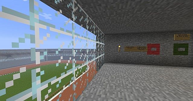 Minecraft Horse Race Stadium (SUITABLE FOR ONLINE USE) Minecraft Map