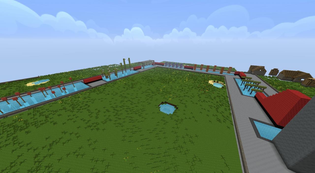 Minecraft Ninja Warrior [Course B] Minecraft Map