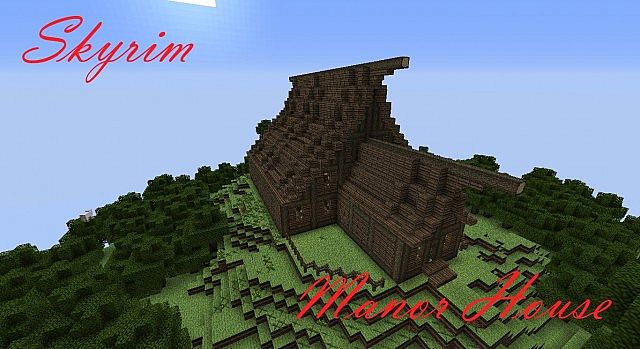 Skyrim Manor House Minecraft Map