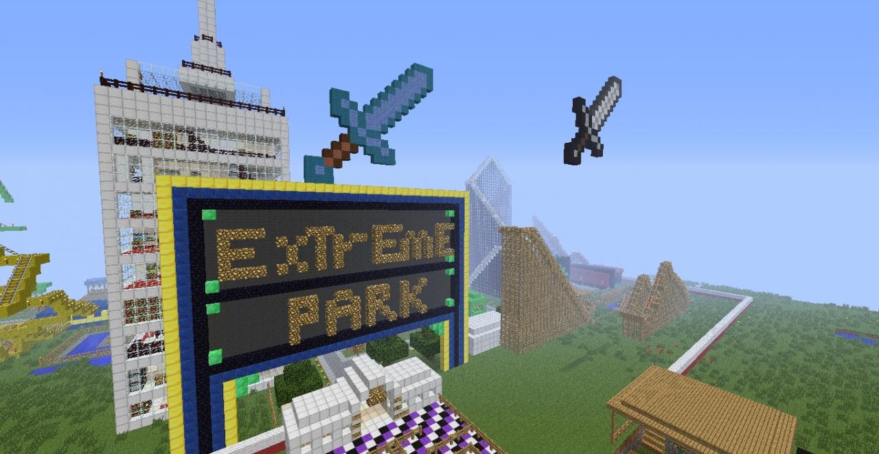 ExtremePark 1.2 Coming Friday!!! Minecraft Map