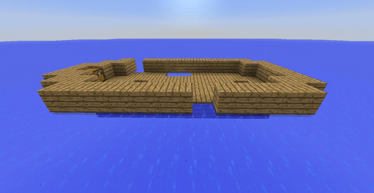 Ocean Boat Survival Minecraft Map