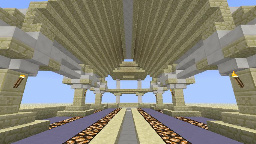 Desert Temple Monument Minecraft Map