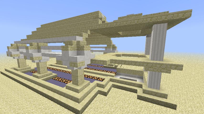 Desert Temple Monument Minecraft Map