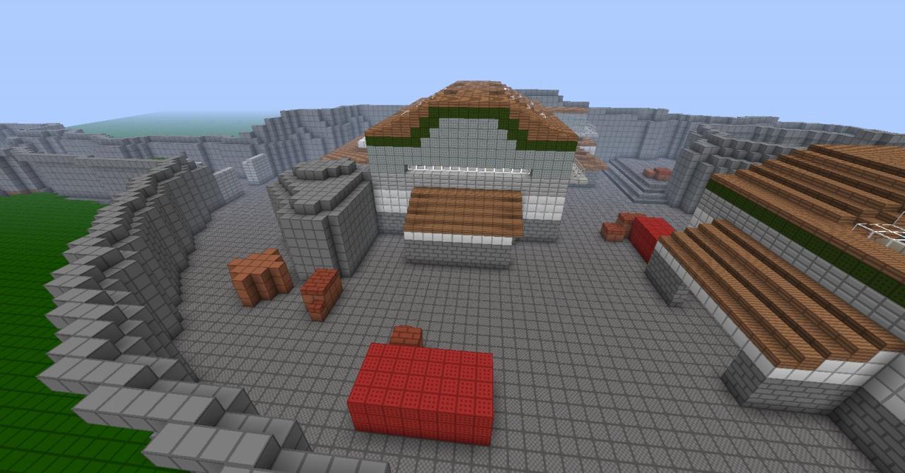 De_Nuke Counter Strike Map Minecraft Map