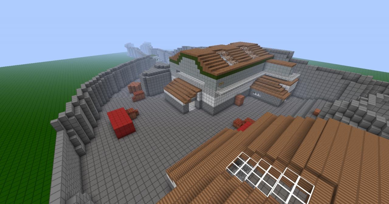 De_Nuke Counter Strike Map Minecraft Map