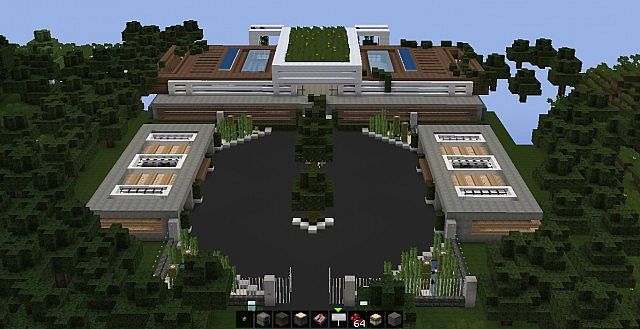 TOP SPY AGENT MODERN COMPLEX HOUSE SD3 Minecraft Map