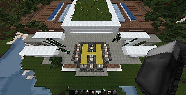 TOP SPY AGENT MODERN COMPLEX HOUSE SD3 Minecraft Map