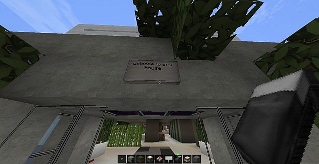 TOP SPY AGENT MODERN COMPLEX HOUSE SD3 Minecraft Map