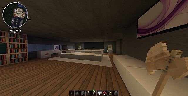 TOP SPY AGENT MODERN COMPLEX HOUSE SD3 Minecraft Map