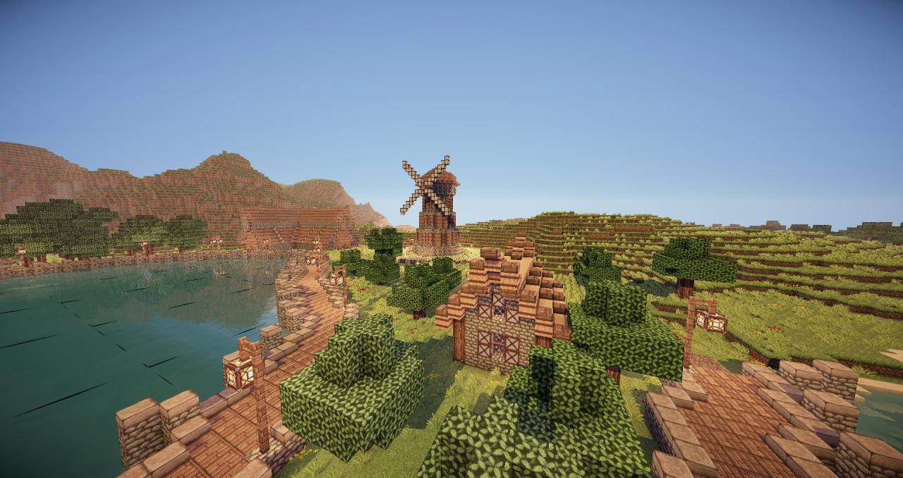 Medieval Port Minecraft Map