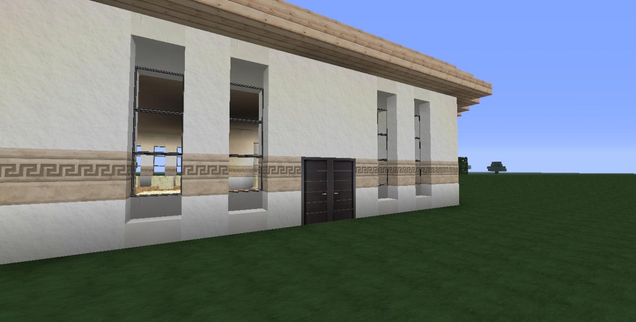 Birch Modern Home Minecraft Map