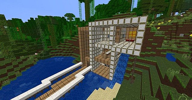 Modern Jungle Complex Minecraft Map