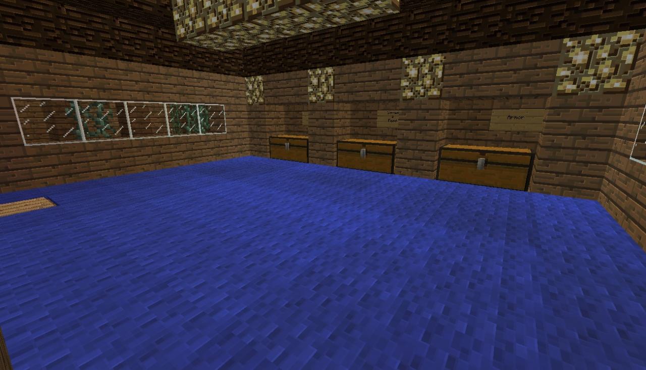 Bow Team PvP Arena Minigame Minecraft Map