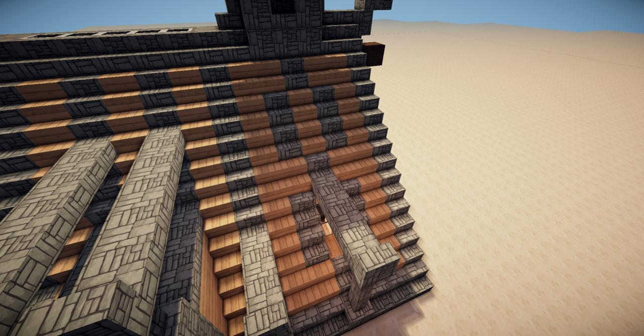 50% Nordic, 50% Modern Hut. Minecraft Map