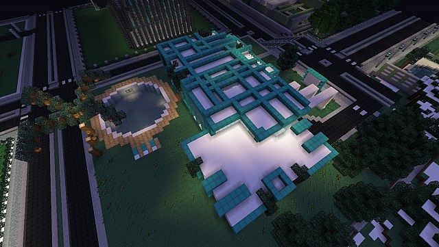 Arctic, a modern build. Minecraft Map