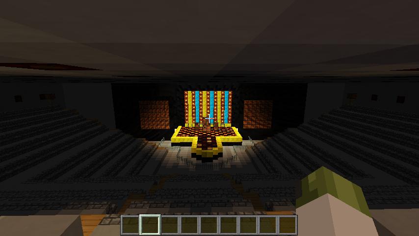 concert venue Minecraft Map