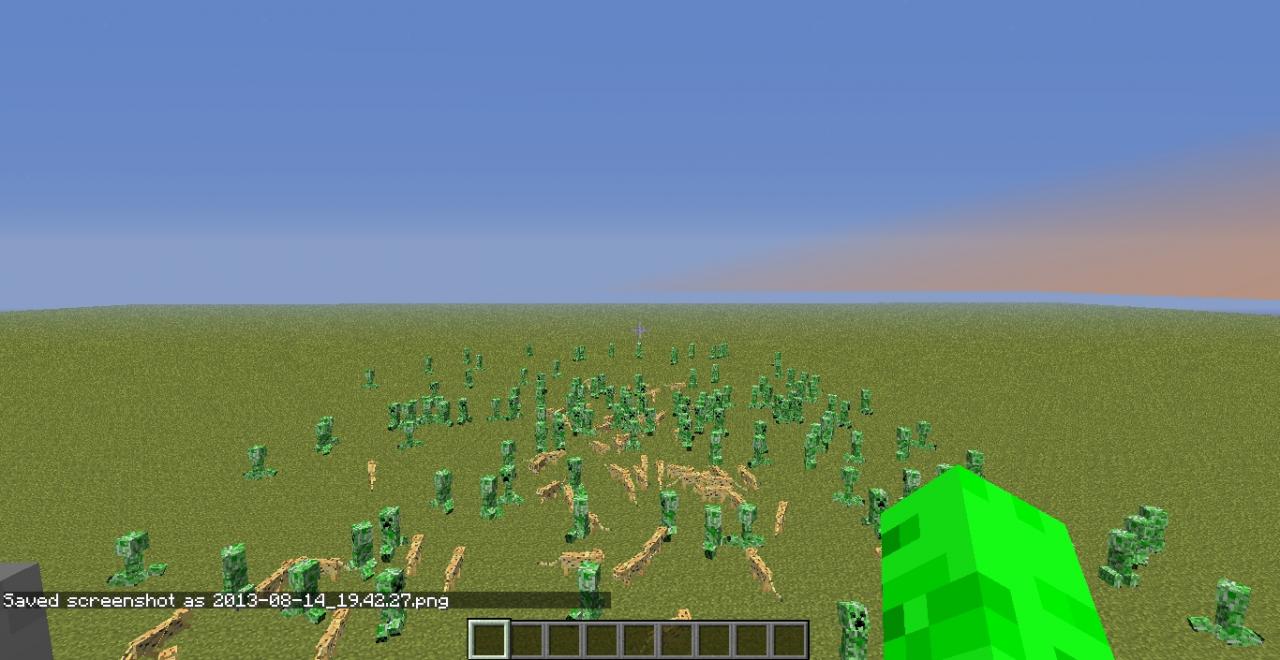 The Ultimate Creeper Cannon Minecraft Map