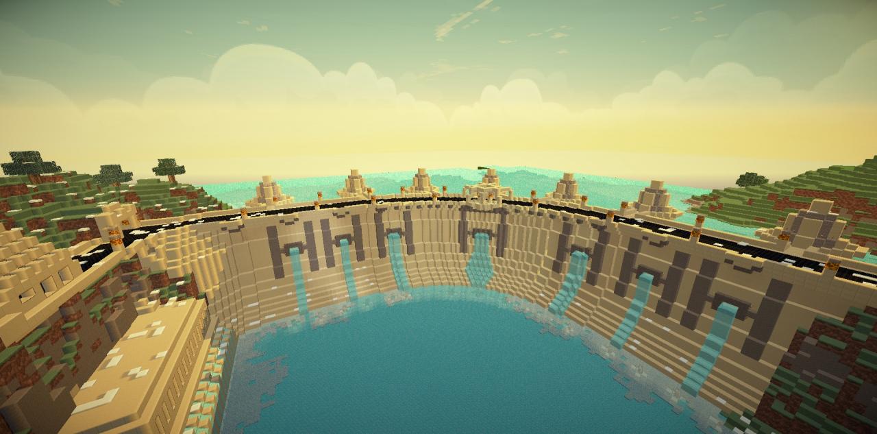 dam Minecraft Map