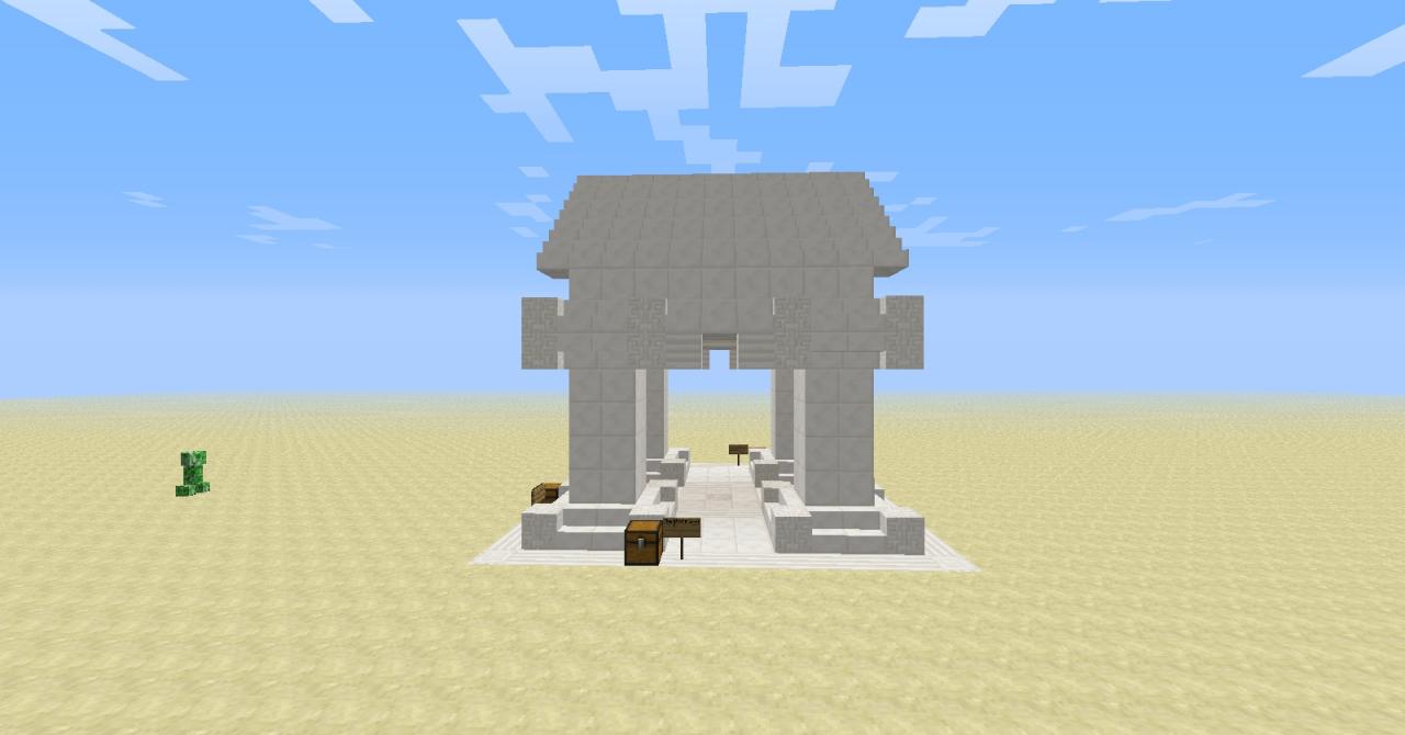 White Temple Minecraft Map