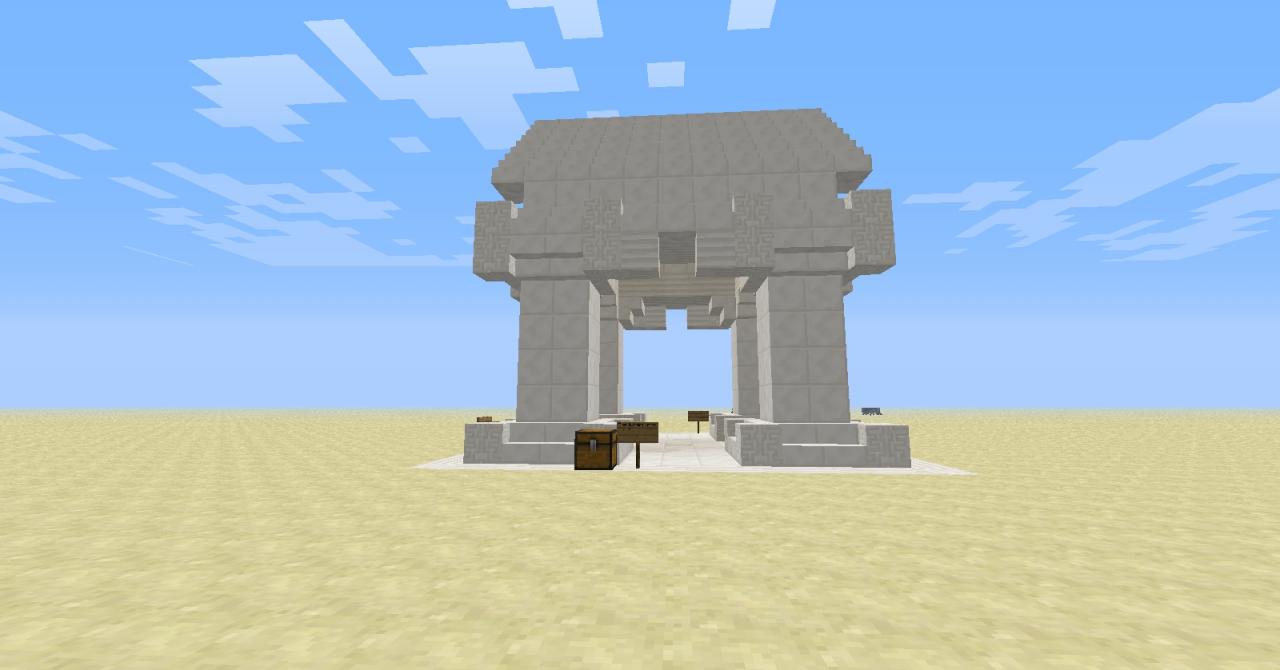White Temple Minecraft Map