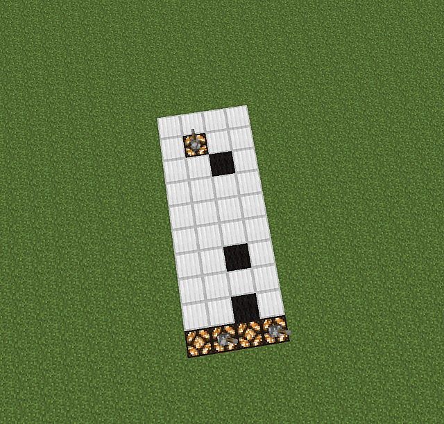 Wii console and wii remote Minecraft Map