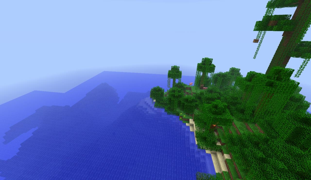 Jungle Island Survival Minecraft Map