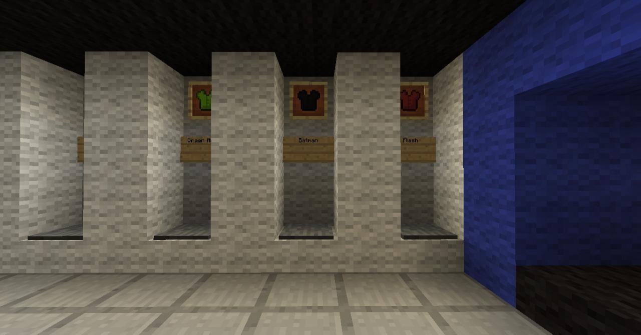 Injustice: Gods Among Us PvP Minecraft Map