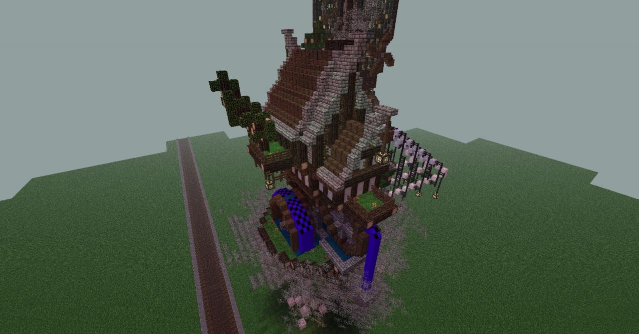 Nordic-Steampunk Server Build Minecraft Map