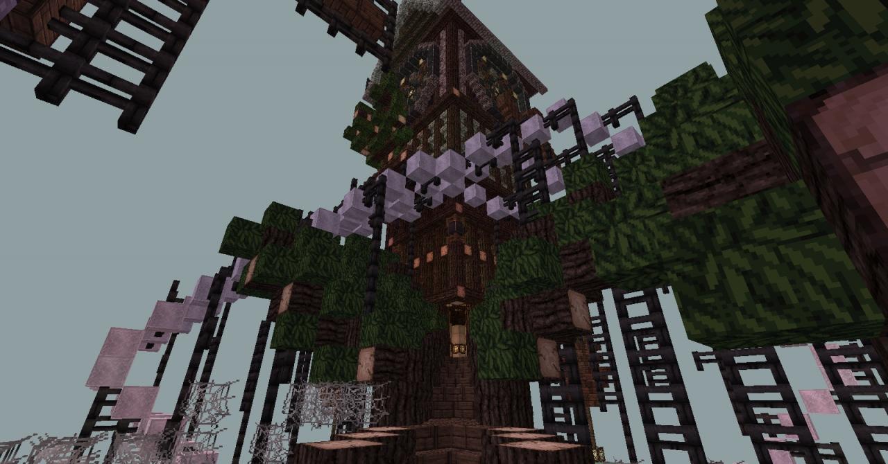 Nordic-Steampunk Server Build Minecraft Map