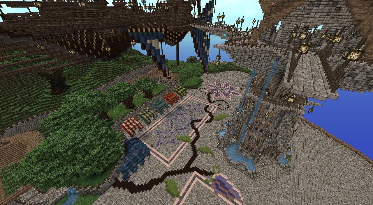 Legendary High Elven City of Elen'dor Minecraft Map