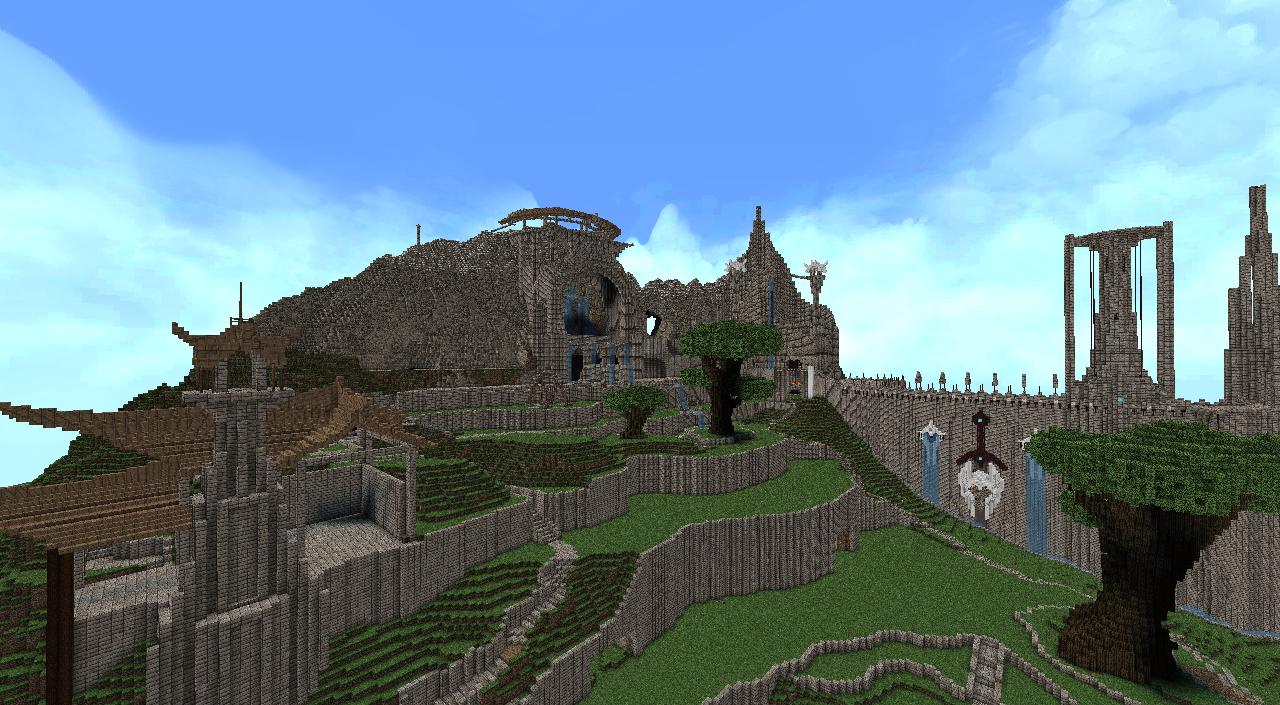 Legendary High Elven City of Elen'dor Minecraft Map