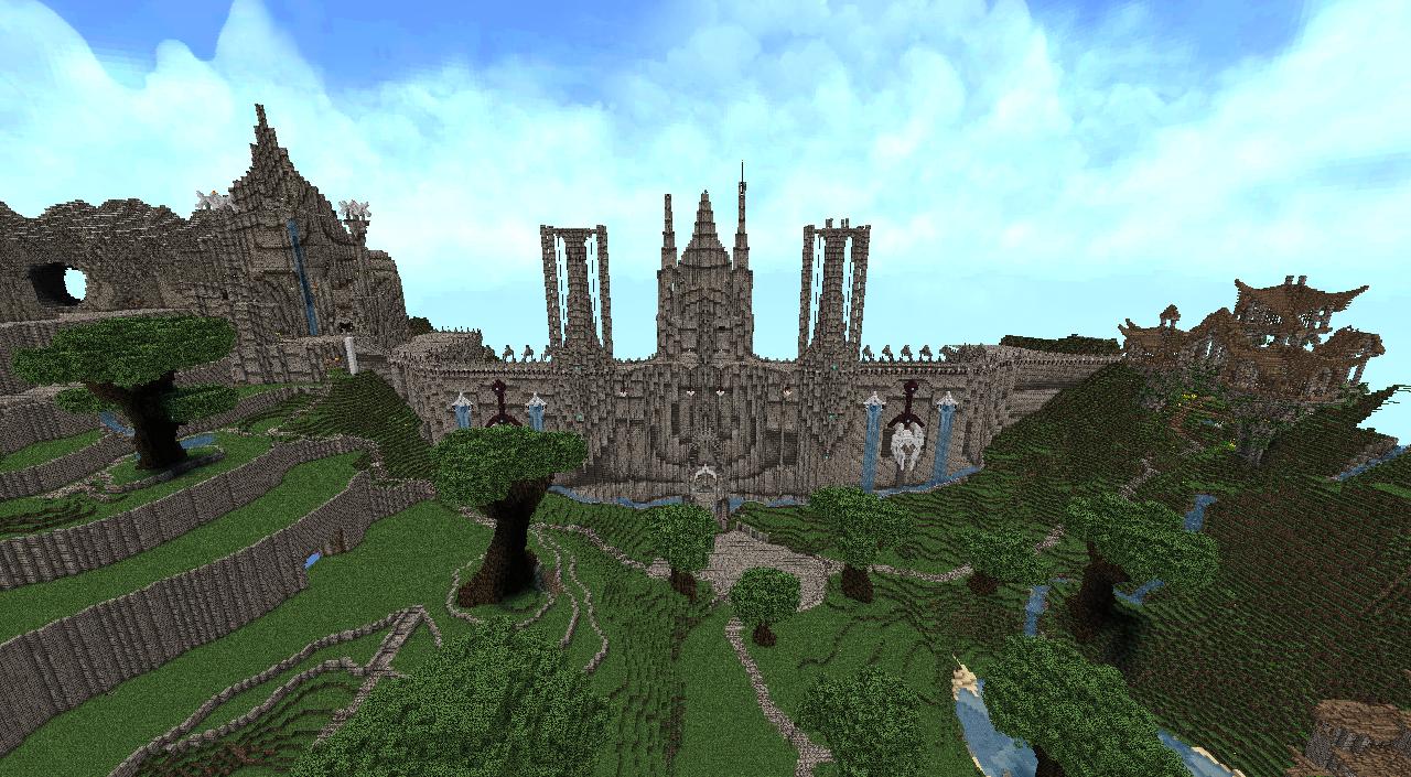 Legendary High Elven City of Elen'dor Minecraft Map
