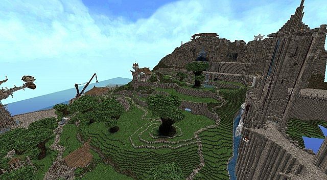 Legendary High Elven City of Elen'dor Minecraft Map