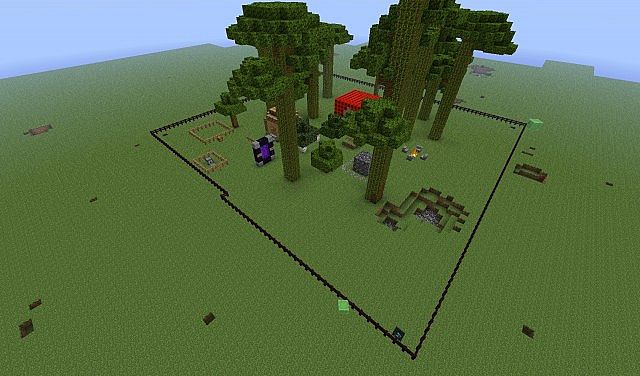Zombie Survival Map Minecraft Map