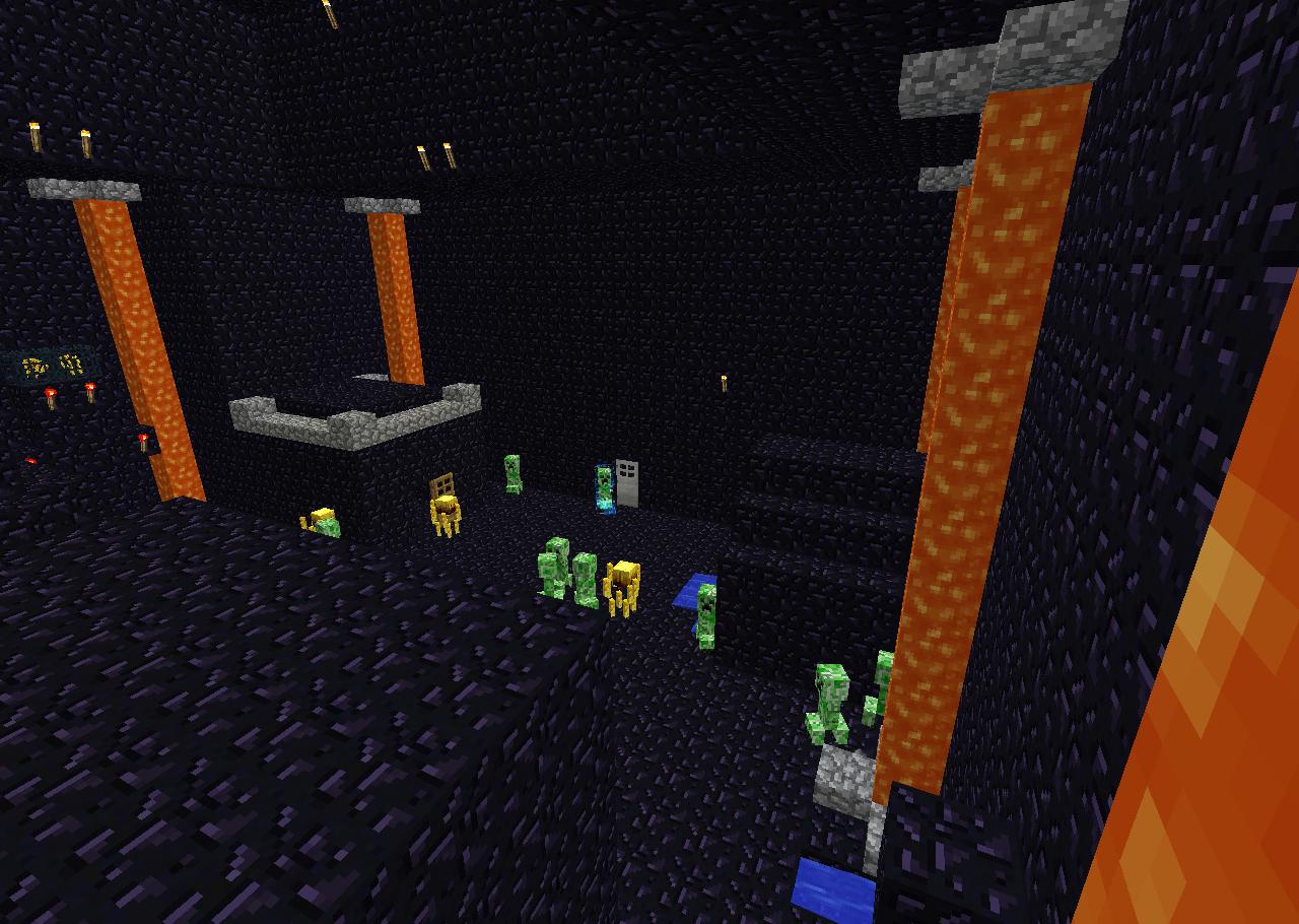 The Seven Levels of Terror Minecraft Map