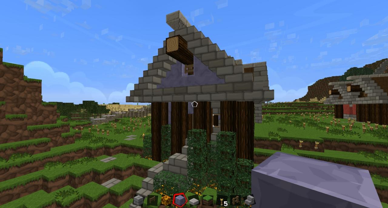 Rustic Town Builds Minecraft Map