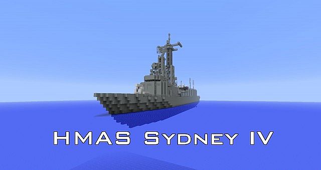 HMAS Sydney (IV) Minecraft Map