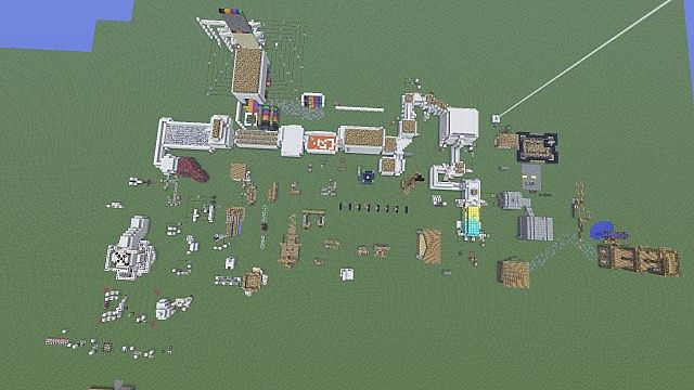 Redstone world with 2 challenges! Minecraft Map