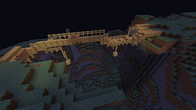 Epic bridge! Minecraft Map