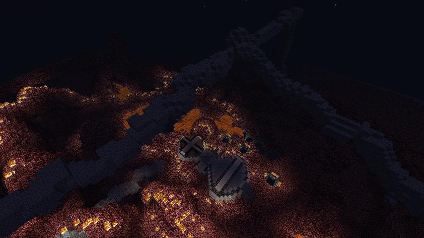 Nether empire entry - By Rap Lexis, Fox Raider, Angelo Dejan Minecraft Map