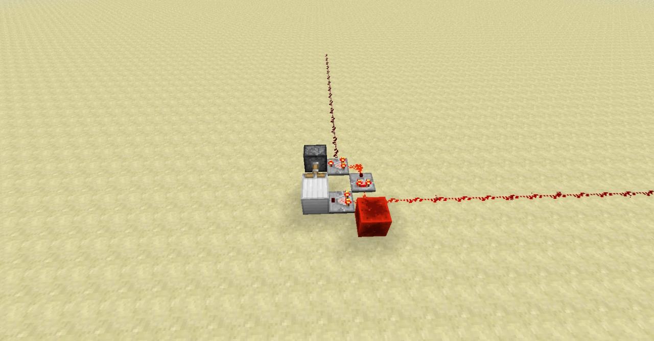 Redstone: comparing signals with subtraction mode comparator [1.5 ...