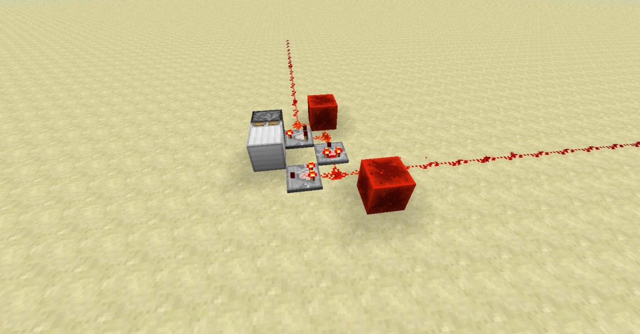 Redstone: comparing signals with subtraction mode comparator [1.5 +] Minecraft Map